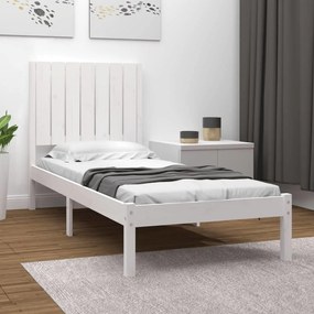 vidaXL Rám postele masivní dřevo 75 x 190 cm Small Single [3104377] Barva: Přírodní