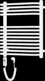 Mexen Apollo, elektrické topné těleso 660x550 mm+ topná tyč 600 W, bílá, W117-0660-550-2600-20