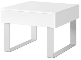 Konferenční stůl CALABRINI C-05 | malý Barva: Bílá / bílý lesk