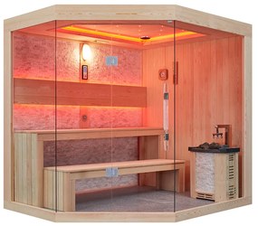 M-SPA - Suchá sauna s kamny 220 x 180 x 210 cm 6kW