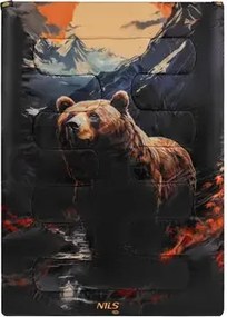 NILS Camp NC3601 Bear 3v1 / Spací pytel / 200 x 140 cm / 10 °C | 0 °C