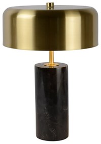 Lucide 34540/03/30 stolní lampa Mirasol, matně zlatá/černá, 3xG9, 36,5cm