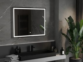 Mexen Miko koupelnové zrcadlo s podsvícením 100 x 80 cm, LED 6000K, proti mlžení - 9819-100-080-611-00