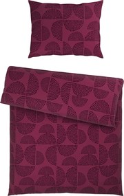 XXXLutz POVLEČENÍ satén vícebarevná, bordeaux 140/200 cm Novel - Povlečení - 004624010001