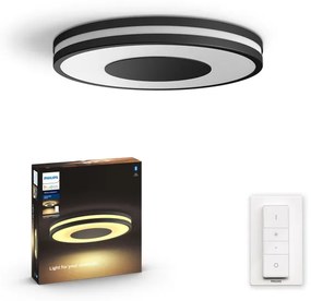 Philips Hue White Ambiance 8719514341135 Being stropní svítidlo LED +SWITCH D348mm 32W/2400lm 2200-6500K čierna bluetooth Stropní svítidla Philips HUE