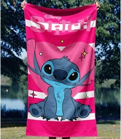 Carbotex osuška Lilo a Stitch Láska Hory Přenáší 70x140 cm