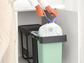 Brabantia Vestavný koš Sort&Go 2x15L