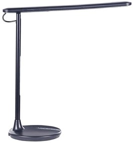 Kovová stolní LED lampa černá DRACO Beliani
