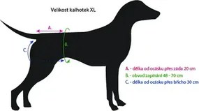 GaGa's Kalhotky pro psy Puntík XL