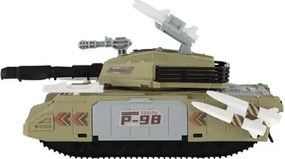 TEDDIES Tank s doplňky 13x25 cm / Plast / Na volný chod / od 3 let