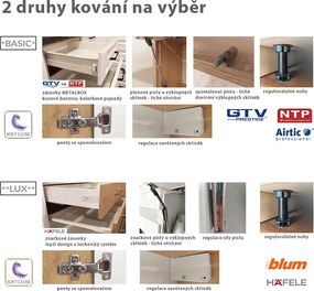 GLAMOUR z | horní skříňka GLA-53G s odkapávačem | 80 cm | zelená mat