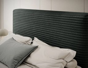 Kontinentální postel  Alamito 120x200, zelená (modulo 35)