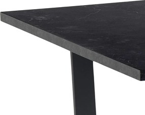 ACTONA Jídelní stůl AMBLE černý 160x90 cm