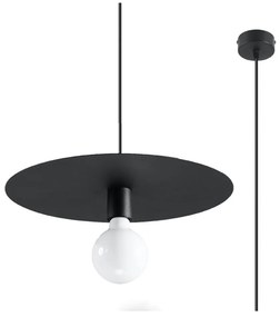 Černé závěsné svítidlo ø 40 cm Livago – Nice Lamps