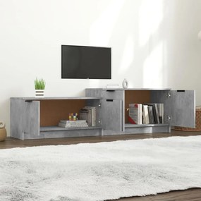 TV skříňka betonově šedá 158,5 x 36 x 45 cm kompozitní dřevo - Default Title