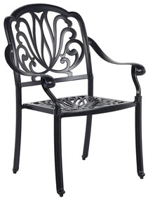 Set 4 ks. zahradních židlí Aneco (černá). 1035748