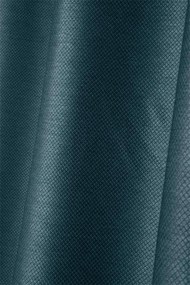 Dekorační závěs "BLACKOUT" zatemňující s kroužky ORLANDO (cena za 1 kus) 140x260 cm, tmavě tyrkysová, France