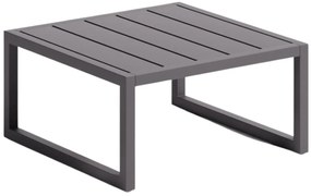 OnaDnes -20% Černý kovový zahradní stolek Kave Home Comova 60 x 60 cm