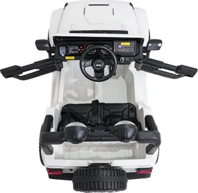 Elektrické autíčko Jeep Wrangler Rubicon LIFT bílé