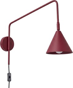 Sollux Lighting Nástěnné svítidlo NOX bordó