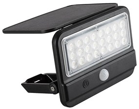 Rabalux Rabalux 77040 - LED Solární nástěnné svítidlo FLAXTON LED/7W/3,7V IP54 černá RL77040