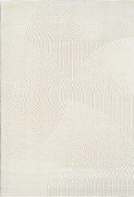 Angel Carpet, Kusový koberec Zafiro 25 Cream, 60x110, bílá, kancelář