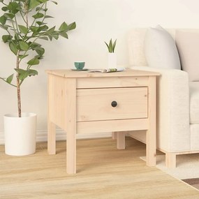 Odkládací stolek 50 x 50 x 49 cm masivní borovice