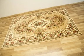 Koberec Lotos 1569/110 Ornament květiny béž