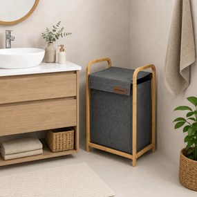 Autronic Koš prádelní DT3022 Barva potahu: Šedá