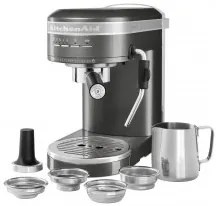 KitchenAid espresso kávovar Artisan 5KES6503EMS stříbřitě šedá