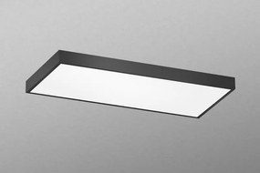 Stropní LED svítidlo Mivvy KAPA 277 × 1177 mm - černá, 3000 K, 6130 lm