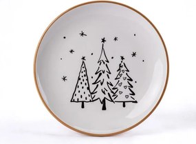 Keramický talíř STROMKY 20 cm