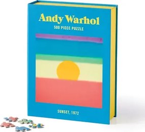 GALISON Puzzle Andy Warhol: Západ slunce / 500 dílků / 35,6 × 47 cm