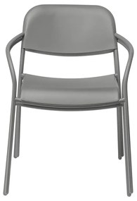 Blomus Zahradní židle s područkami YUA tmavě šedé