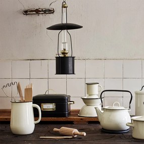 Bílý smaltovaný džbán Emil´s Enamel Offwhite - Ø 14,5*20 cm / 2,5L