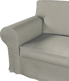 Potah na pohovku IKEA Ektorp 2-místná s lenoškou barva béžová látka pletený vzor