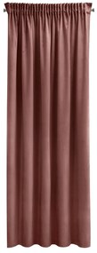 ZATEMŇOVACÍ ZÁVĚS NA PÁSCE PIERRE CARDIN SIBEL 140X270 CM STARORŮŽOVÁ