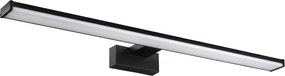 Sapho, CHICAGO XL LED svítidlo, 600x120x40 mm, 12W, 230 V, plast, černá matná