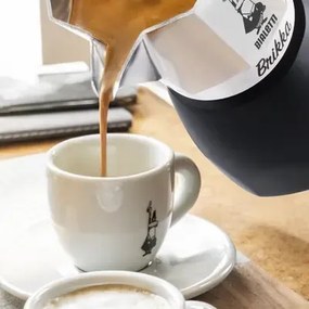 Bialetti New Brikka 2023 černá / Moka konvička / 2 šálky / 0,1 l / hli
