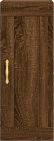 vidaXL Skříň highboard 34,5 x 34 x 180 cm kompozitní dřevo [3200248] Barva: hnědý dub