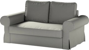 Potah na pohovku IKEA Backabro 2-místná, rozkládací barva šedá látka pletený vzor