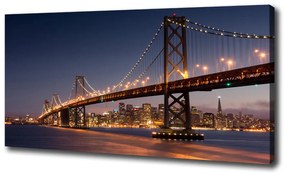Wallmuralia Foto obraz na plátně Most San Francisco 100x50