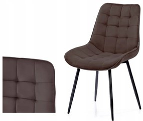 Čalouněná židle,53x43x85,více barev Barva: Hnědá
