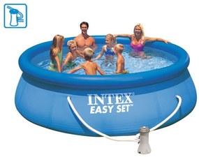 INTEX Easy Set Pool Bazén 366 x 76 cm s kartušovou filtrační pumpou 28132GN