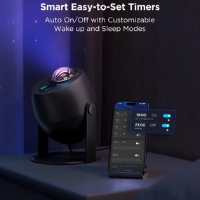 Govee - LED RGBW Galaxy Light Projector Pro Wi-Fi Matter