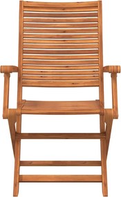 Skládací židle 8 ks 57x66x95 cm Masivní akácie 3214476