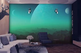 Malvis ® Tapeta Vesmír planeta Vel. (šířka x výška): 216 x 140 cm