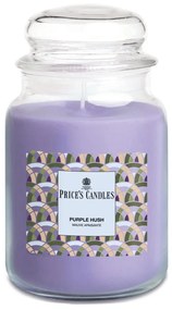 Price’s Price's MAXI vonná svíčka ve skle Purple Hush - hoření 130h