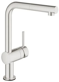 Grohe Minta Touch Baterie dřezová elektronická, tvar L, Supersteel 31360DC1