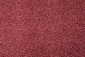 Metrážový koberec Supersoft 110 - červený - 4m